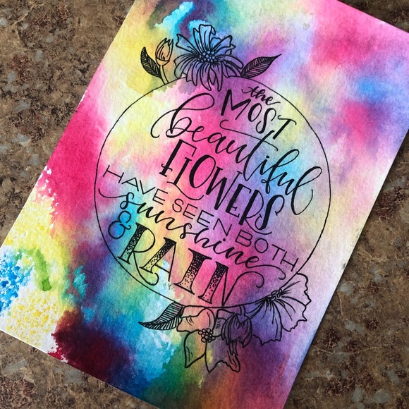 Accents | Custom Hand Lettered Signs Home Decor | Poshmark